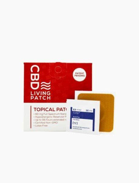 Cbd Living Topical Patch Fast Relief