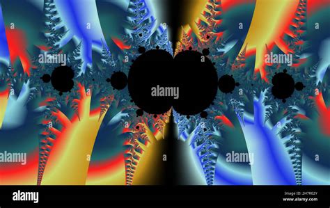 Abstract Computer Generated Fractal Design A Fractal Is A Never Ending