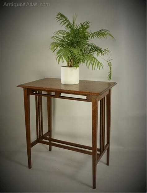 Oak Rectangular Side Table Antiques Atlas
