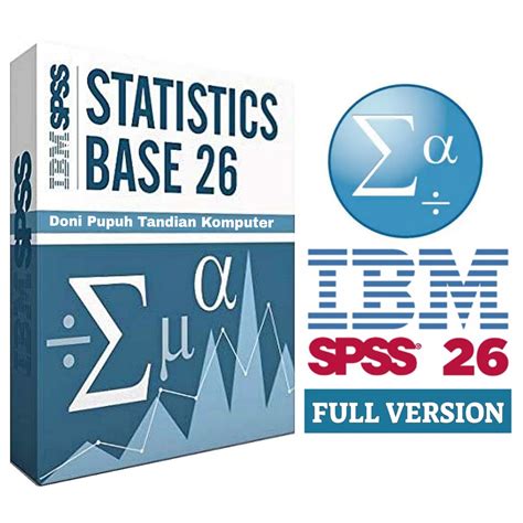 Jual Ibm Spss 26 Terbaru Full Version Shopee Indonesia