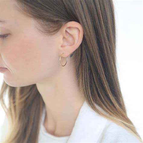 Tiny Simple Hoops By Abacus Row Newtwist