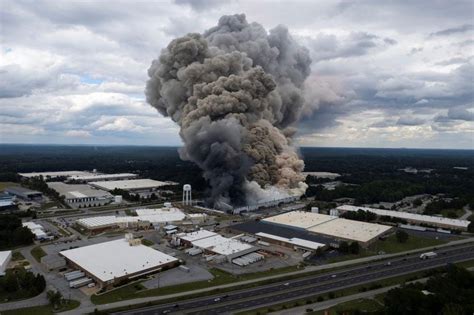 Biolab Explosion In Conyers Ga Still Smoldering Today 10 19 24