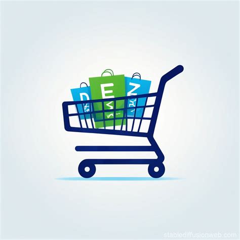 E Commerce Logo Design Wordmark Stable Diffusion Online