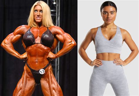 Female Bodybuilder Muscle Comparison