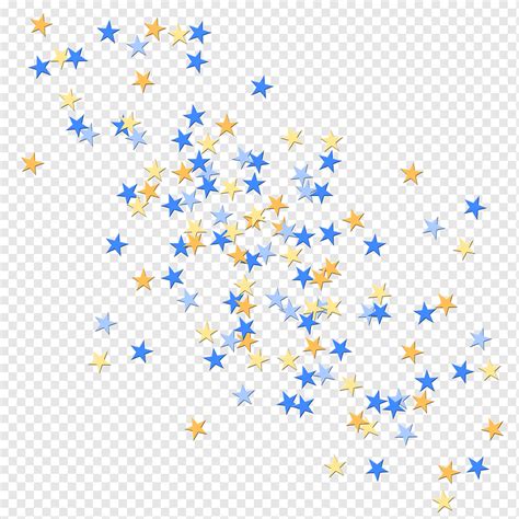 Blue Confetti Clipart