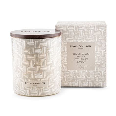 Lemon Cassis Freesia With Amber And Musk Candle Tilley Malaysia