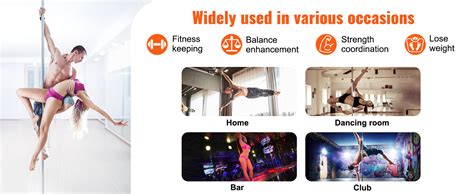 Vevor Professional Dancing Pole Spinning Static Dancing Pole Kit
