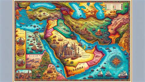 Comprehensive Map For The Middle East Geography History And Facts