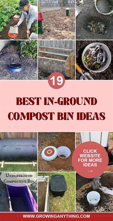 19 Diy In Ground Compost Bin Ideas For Sustainable Gardening Compost