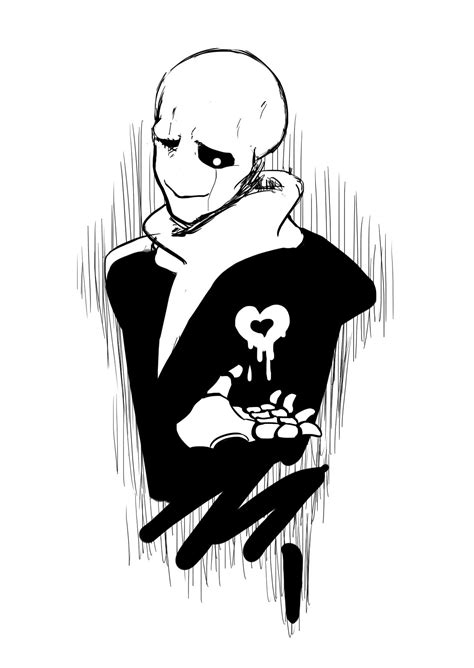 Fanart Anime Undertale Gaster Fanart 2020