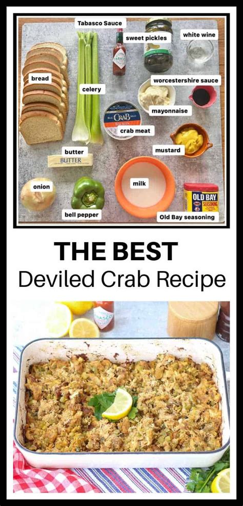 How To Make Deviled Crab A Southern Coast Specialty Recipe Deviled