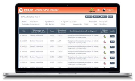 Cpd Tracker Online
