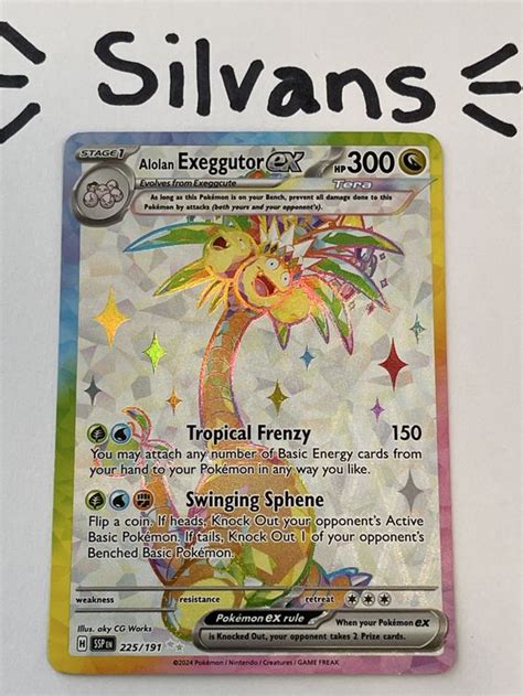 Exeggutor Ex Tera 225 191 Surging Sparks Englisch Neu Gemäss Beschreibung In Wil Sg Für Chf