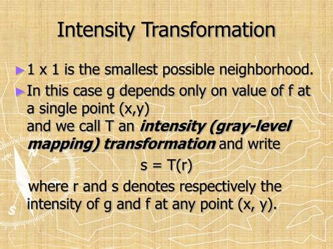 Ppt Chap 3 Intensity Transformation And Spatial Filtering Powerpoint