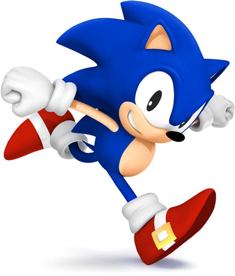 Download Classic Sonic Running Pose