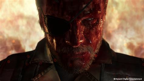 Video Game Characters Video Game Men Face Men Metal Gear Solid V