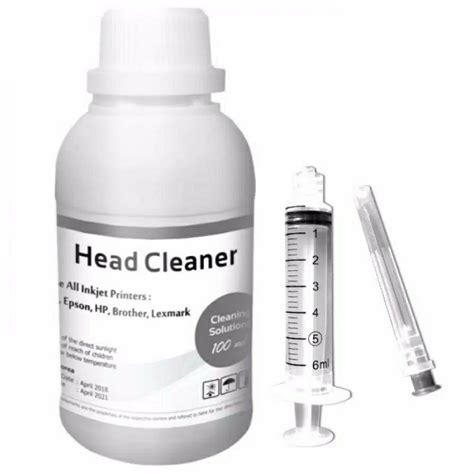 Jual Print Head Cleaner Cairan Pembersih Head Printer Inkjet 50 Ml Premium Canon Epson Hp