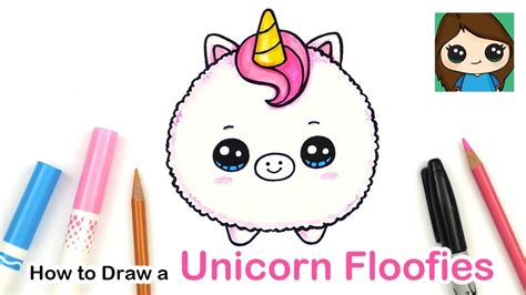 Easy And Cute Drawings How To Draw A Cute Kawaii Unicorn Clipart