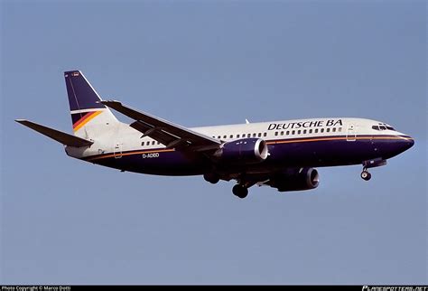 D Adbd Deutsche Ba Boeing 737 3l9 Photo By Marco Dotti Id 703376