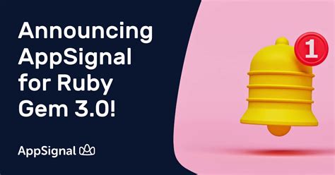 announcing appsignal for ruby gem 3 0 appsignal blog
