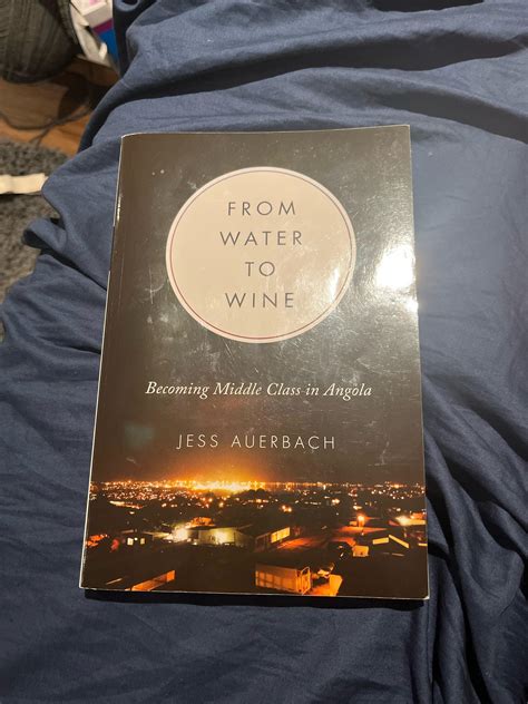 Selling “from Water To Wine” By Jess Auerbach Ruoguelph