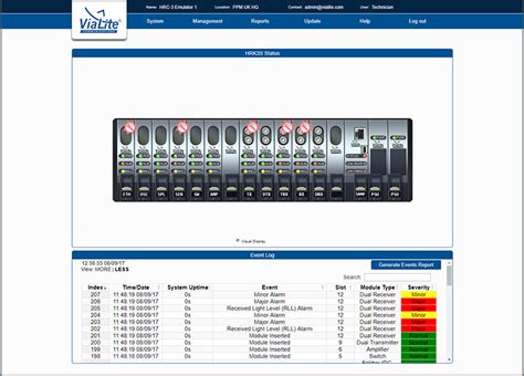 Vialite 3ru Rack Chassis Av Comm Space And Defence