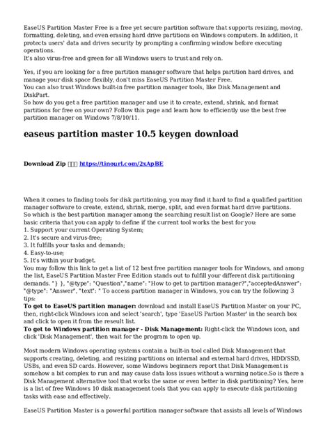 Fillable Online 10 Best Free Disk Partition Software Tools Fax Email