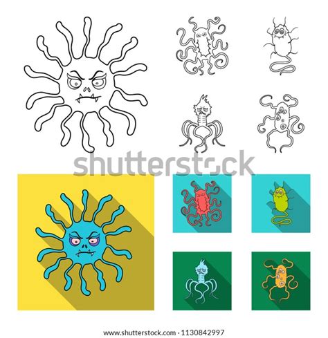 Different Types Microbes Viruses Viruses Bacteria 스톡 일러스트 1130842997 Shutterstock