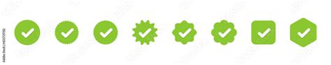 Checkmark Icon Check Mark Vector Set Correct Mark Ok Sign Yes Tick
