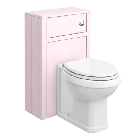 Chatsworth Traditional Pink Sink Vanity Unit Toilet Package Victorian Plumbing Uk