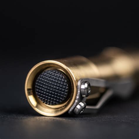 Cwf Mini Arc Flashlight Machined Brass Custom Urban Edc®