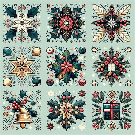 Premium Vector Christmas Pattern