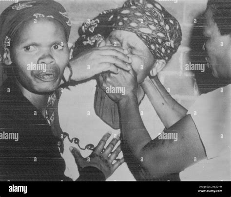 The Mourning Wife Of The Policeman Killed During The Cator Manor Riots