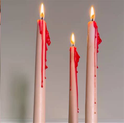 These 3 Bloody Halloween Candles Are Surprisingly Chic