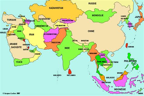 Mapa Político Asia Países Mapa Físico De Asia Con Nombres Helqev
