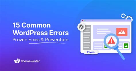 15 Common Wordpress Errors In 2025 Proven Fixes And Prevention