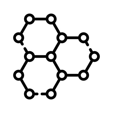 Creatively Designed Line Style Icon Of Compound Structure 60798883