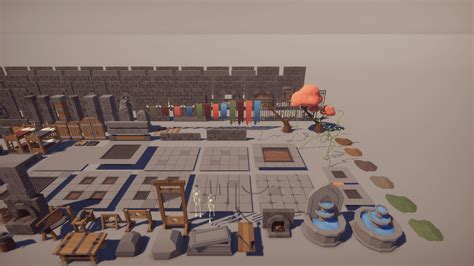 Low Poly Dungeons By Justcreate3d