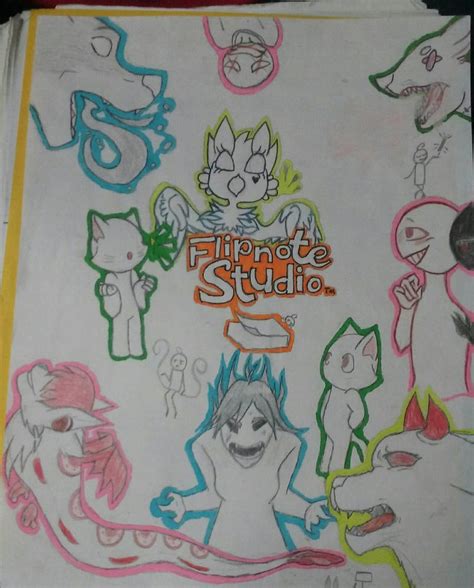 Flipnote Hatena Wallpaper By Shadow Silverwolf69 On Deviantart