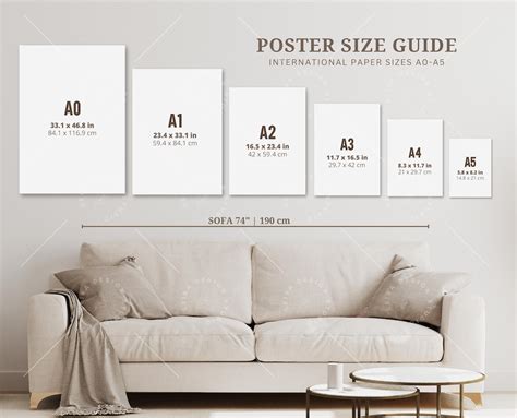 Wall Art Size Guide Frame Size Guide Print Size Guide Comparison