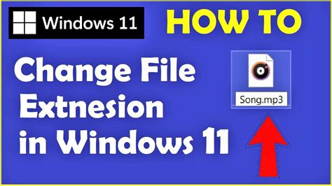 How To Change File Type In Windows