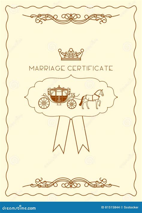 Certificate Of Marriage Template Sampletemplatemyid