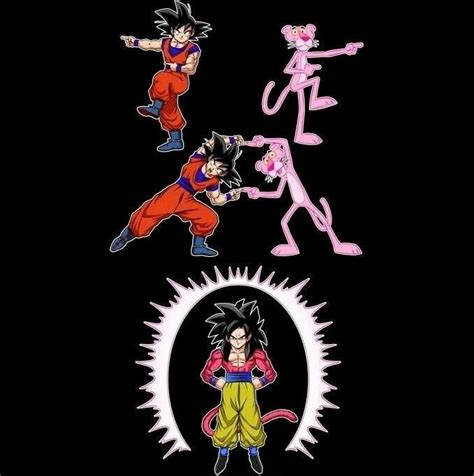 Goku The Pink Panther Ssj4 Dragon Ball