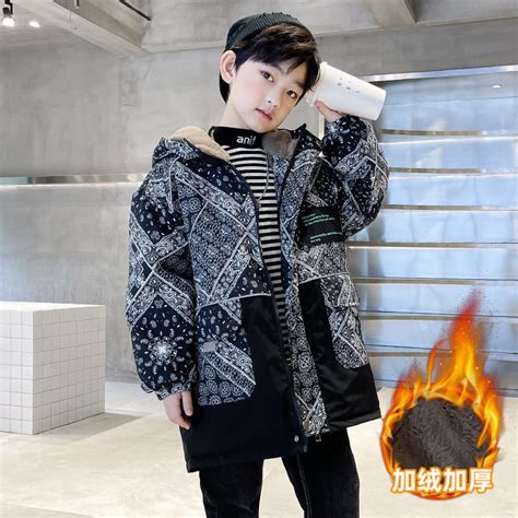 Winterjas Voor Jongens Plus Fluwelen Katoen Warme Grandado