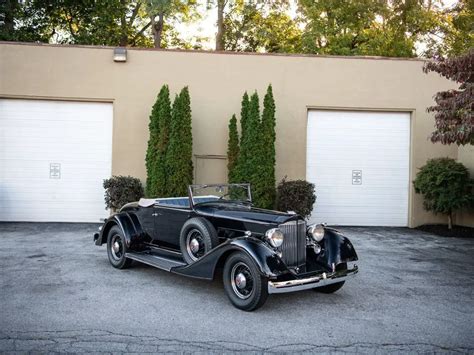 1934 Packard Eight Coupe Roadster Series 1101 3 Speed 70372 Miles For Sale