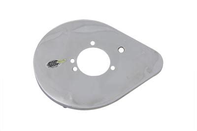 Air Cleaner Backing Plate Chrome
