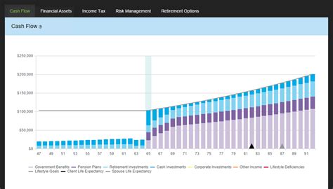 Cash Flow Chart RazorPlan User Guide 1
