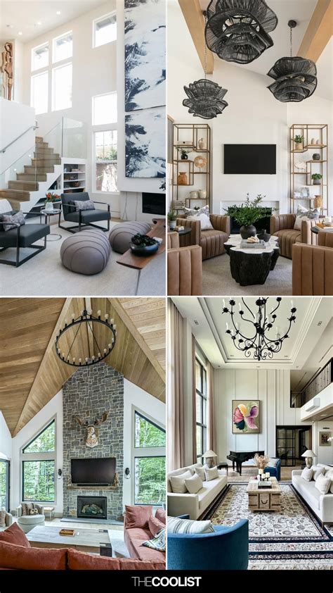 Living Room Cathedral Ceiling Ideas