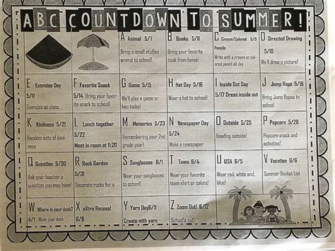 Team Mcnitt Abc Summer Countdown