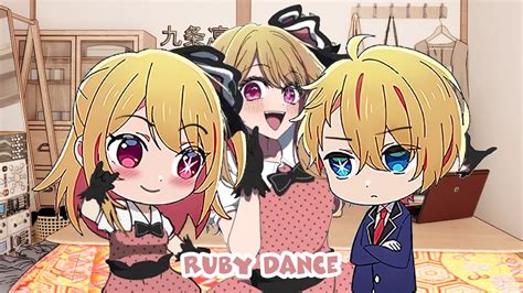 Aqua X Ruby Ruby Doodle Dance Oshi No Ko Anime Characters React